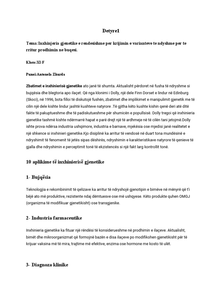 Biologji 3 | PDF