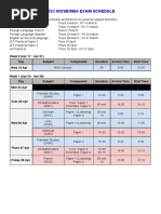 IGCSE Exam Timetable November 2025 Updated | PDF