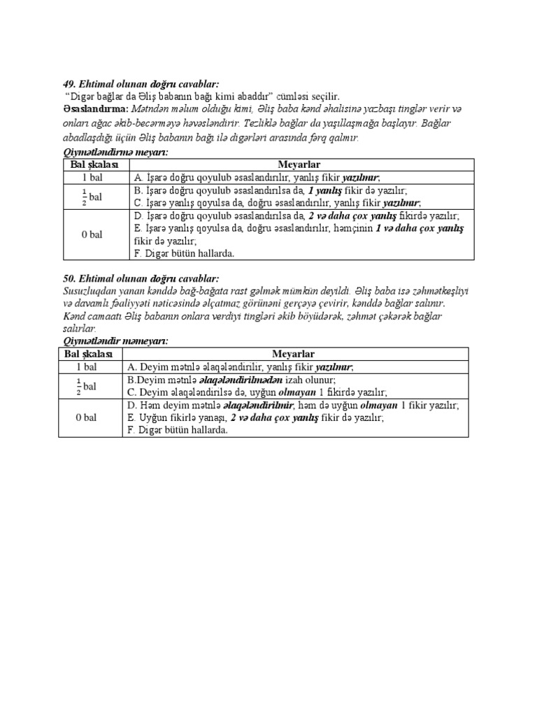 Azerbaycan Dili C | PDF