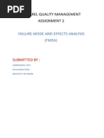 AMEF in Lean Manufacturing Process Analysis | PDF | Business