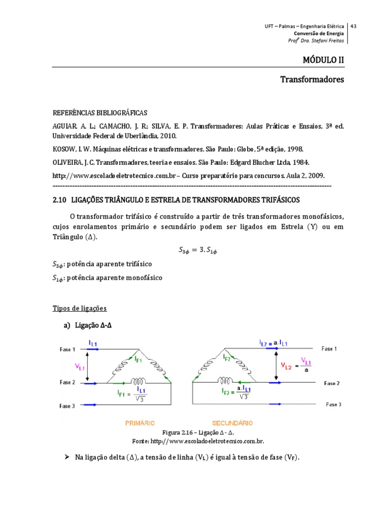M Dulo II - Transformadores - Parte 3 | PDF | Transformador | Energia elétrica