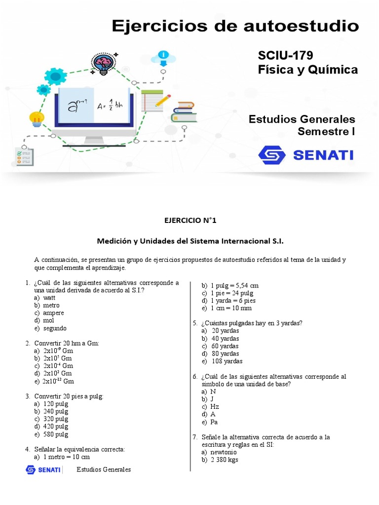 Sciu-179 - Ejercicios - U001terea Grupal | PDF | Yarda | Pie (unidad)