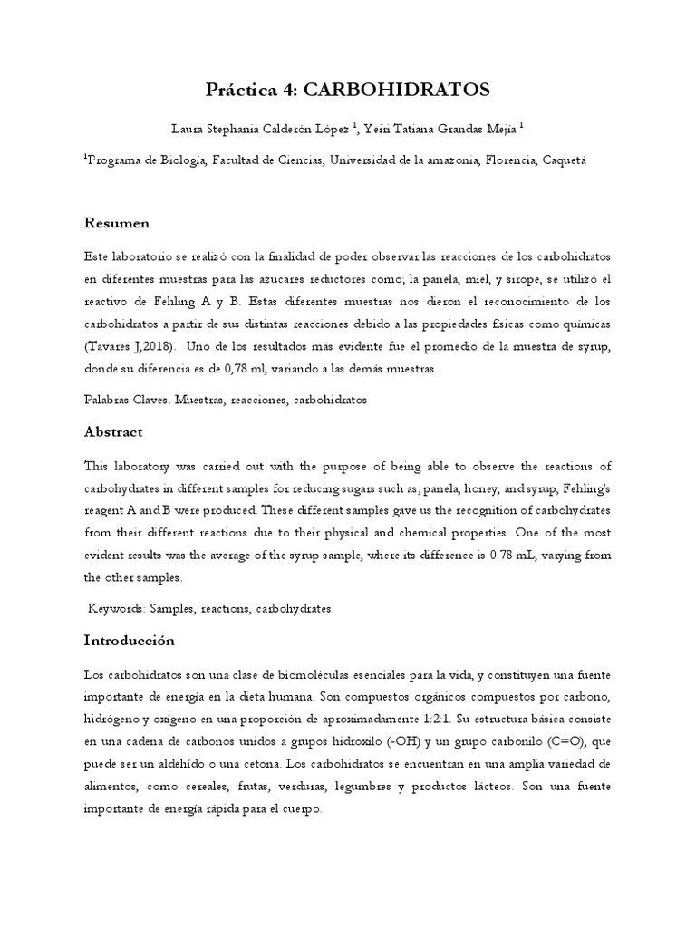 Bioquimica Carbohidratos-3 | PDF | Carbohidratos | Química