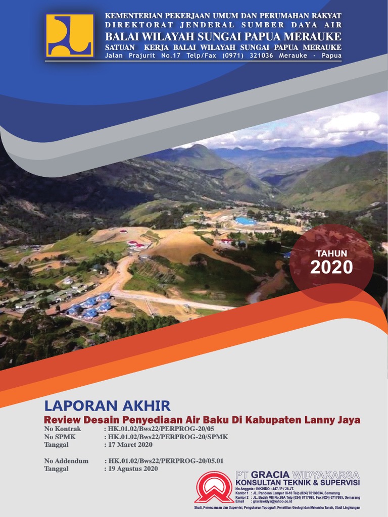 Review Desain Air Baku Lany Jaya | PDF