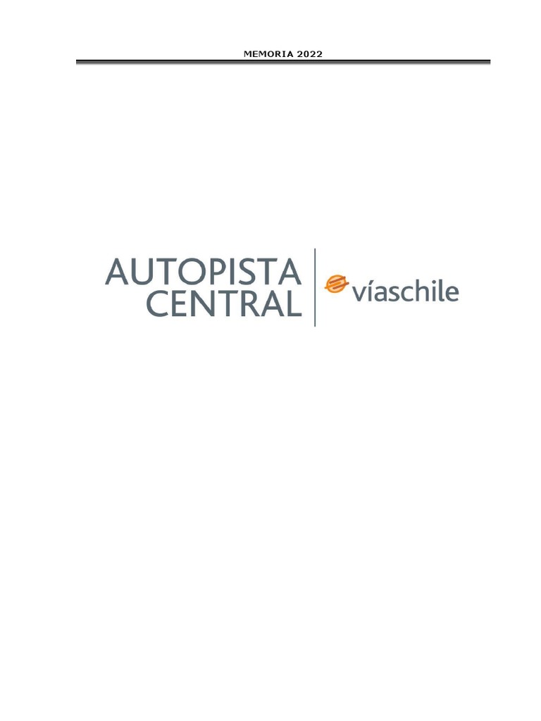 Memoria ACSA 2022 | PDF | Santiago