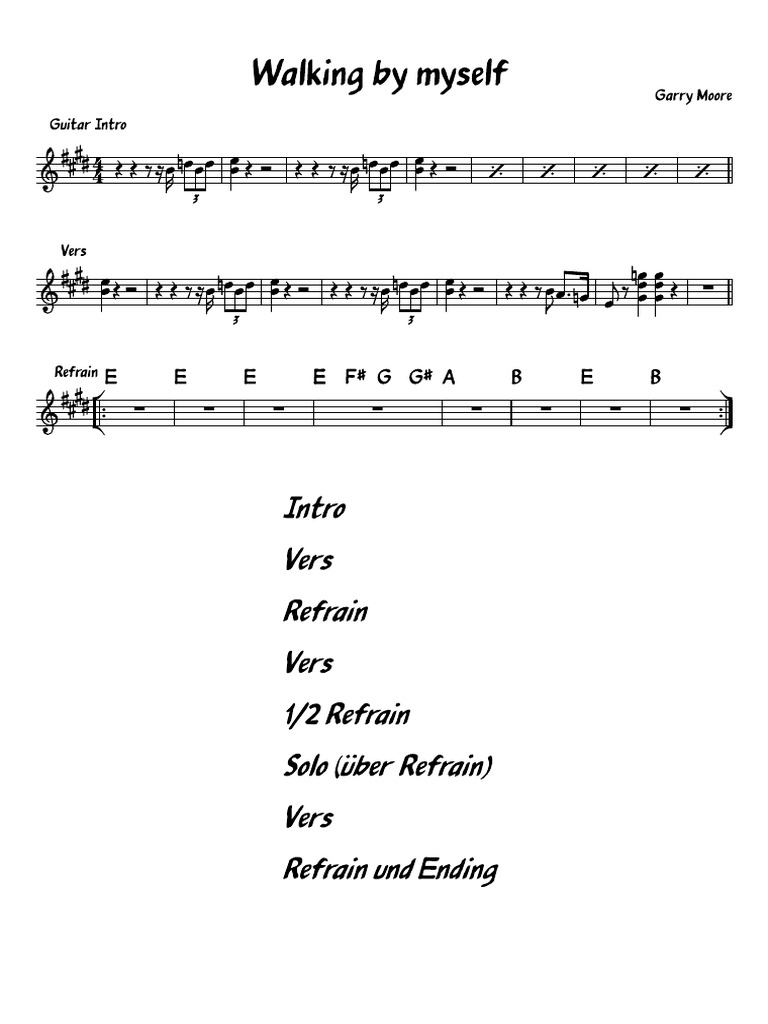 Walking by Myself | PDF