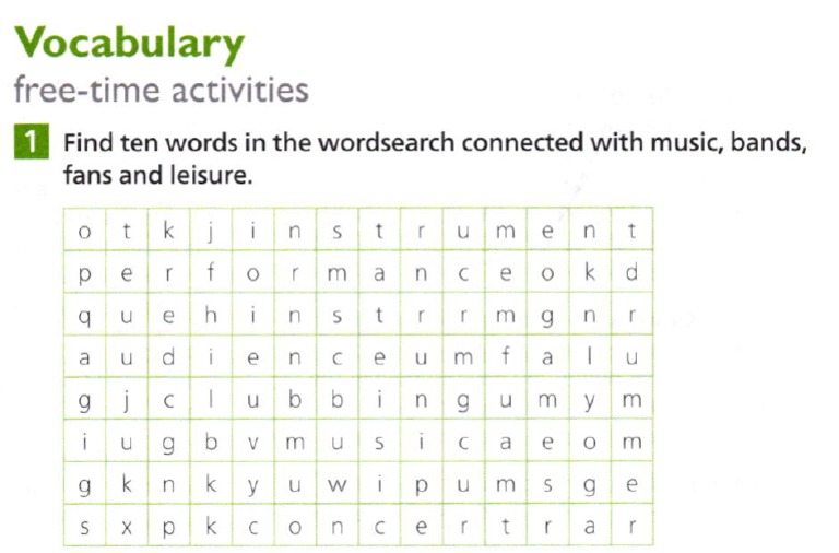 1) U1 Word Search Max | PDF