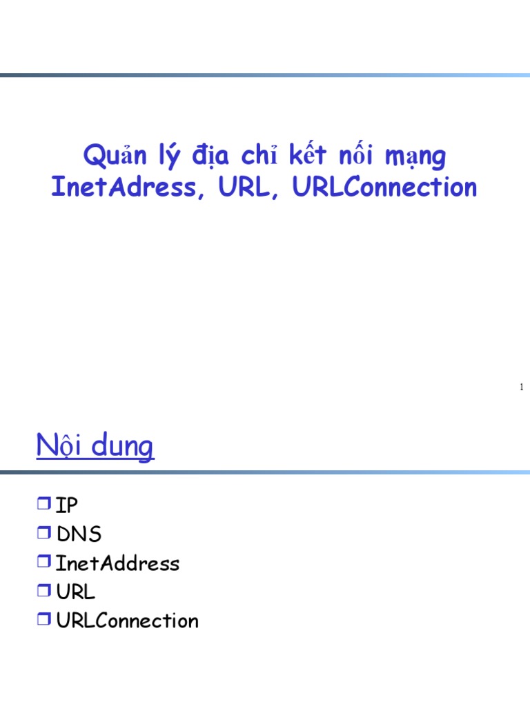 INETADDRESS | PDF