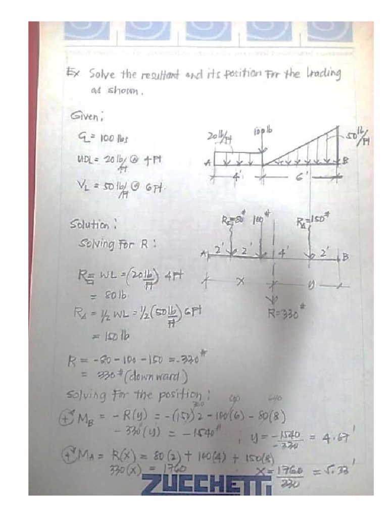 Examples Lesson 3 Statics of Rigid Bodies | PDF