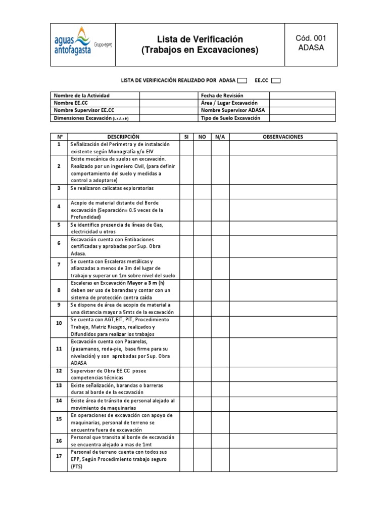 Listas de Verificación | PDF | Materiales | Física Aplicada e ...