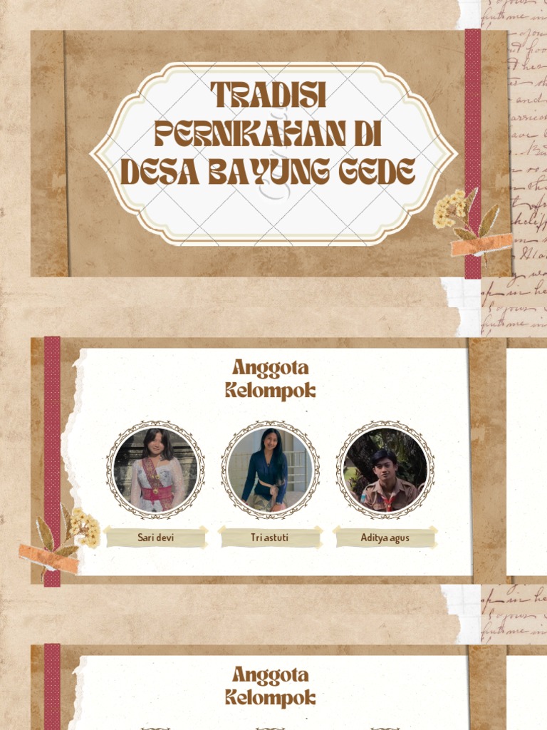 Pernikahan Di Desa Bayung Gede | PDF