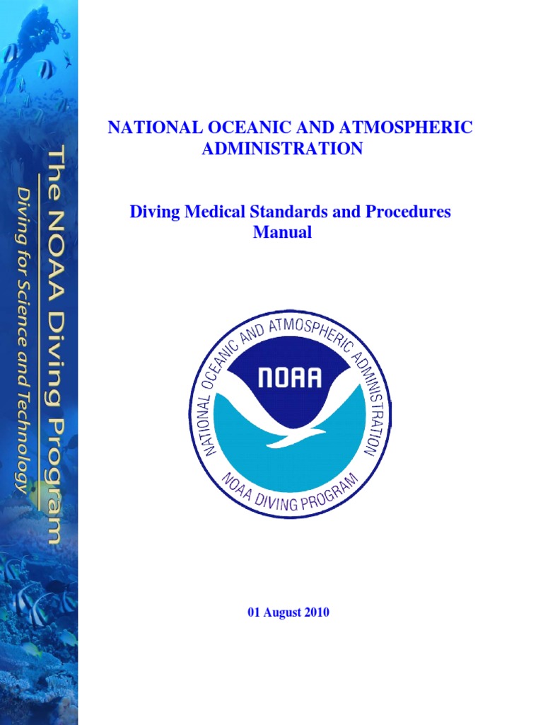 NOAA Diving Medical Standards Manual | PDF