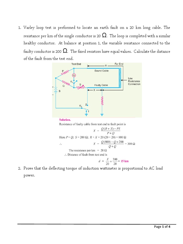 Electrical Meas2023 Oral-Computers Dept Answer | PDF | Significant ...