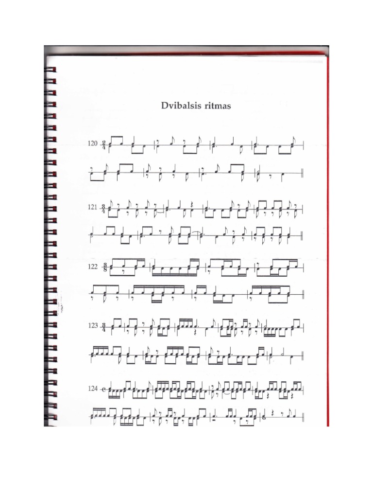 Ritmo Pratimai | PDF
