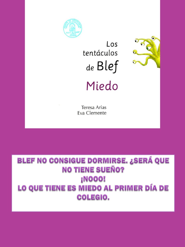 1º-LOS-TENTÁCULOS-DE-BLEF.-MIEDO | PDF