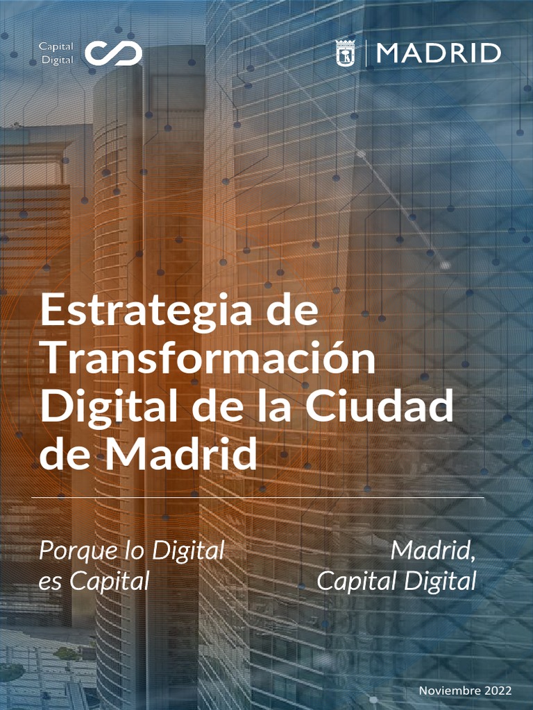Estrategia Madrid Capital Digital | PDF | Madrid | Sustentabilidad