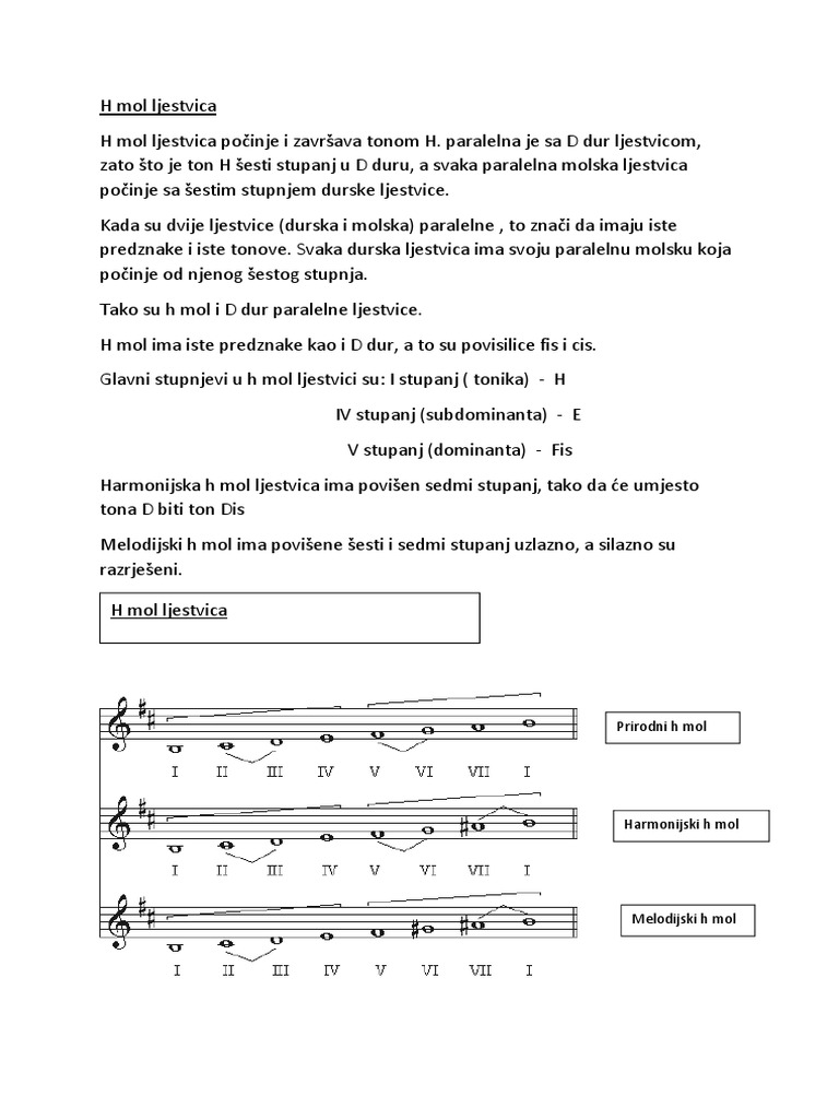 H Mol Ljestvica | PDF