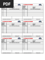 Formato de Entrega de Uniformes Excel | PDF