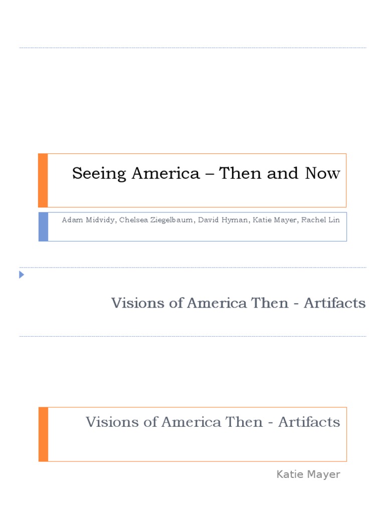 Seeing America - Then and Now | PDF | Landscape | Nature