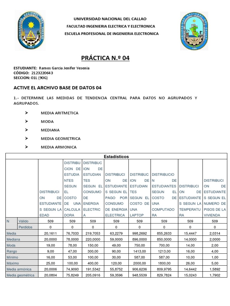 Practica #04 | PDF Practica #04 | PDF