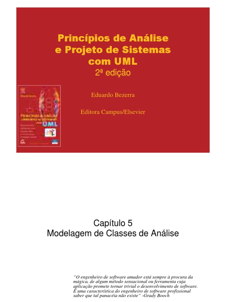 Modelagem de Classes de Analise | PDF | Linguagem de modelagem ...