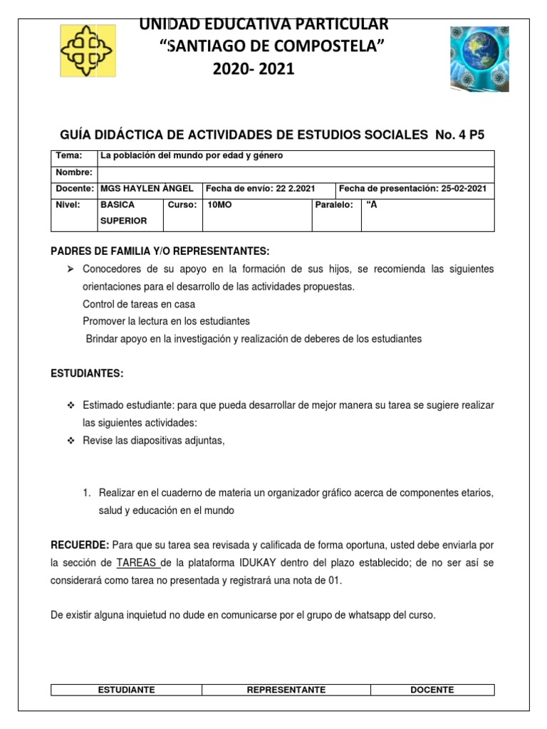 Guia 4p5 Eess 10mo Paula | PDF