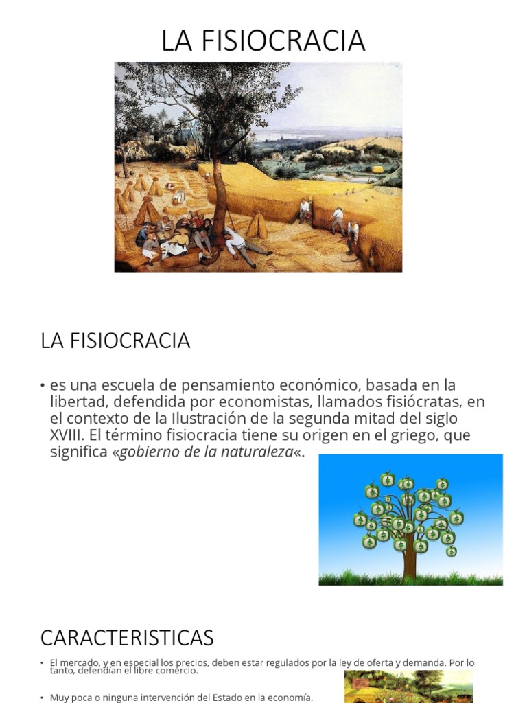 La Fisiocracia | PDF