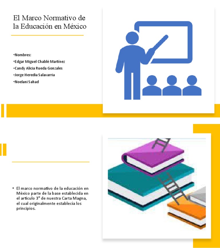 El Marco Normativo de La Educación en México | PDF