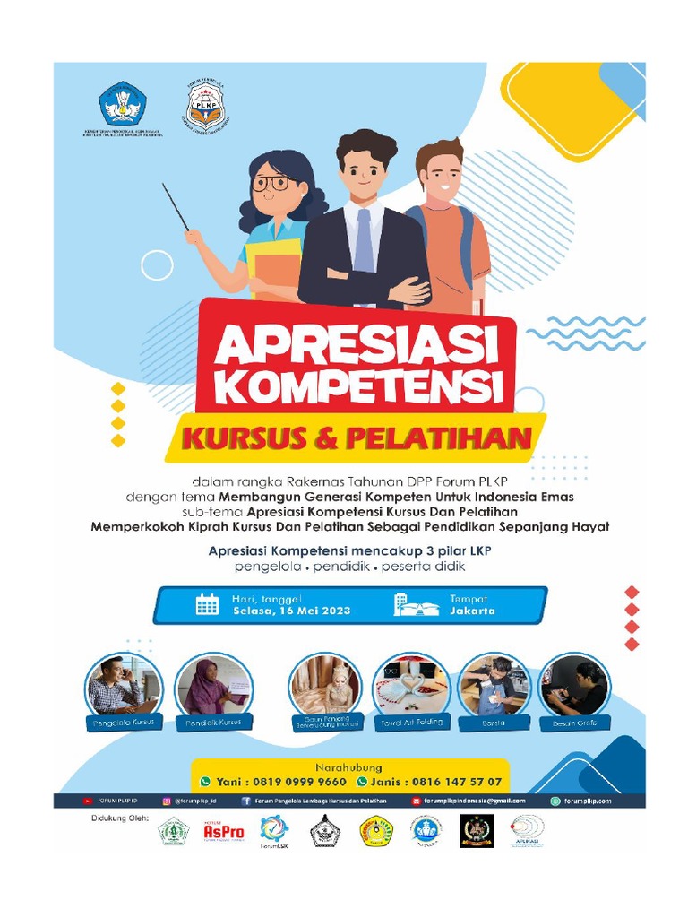 V1 - SURAT EDARAN - JUKNIS AKKP - Apresiasi Kompetensi KURSUS DAN PELATIHAN DPP FPLKP 2023 | PDF