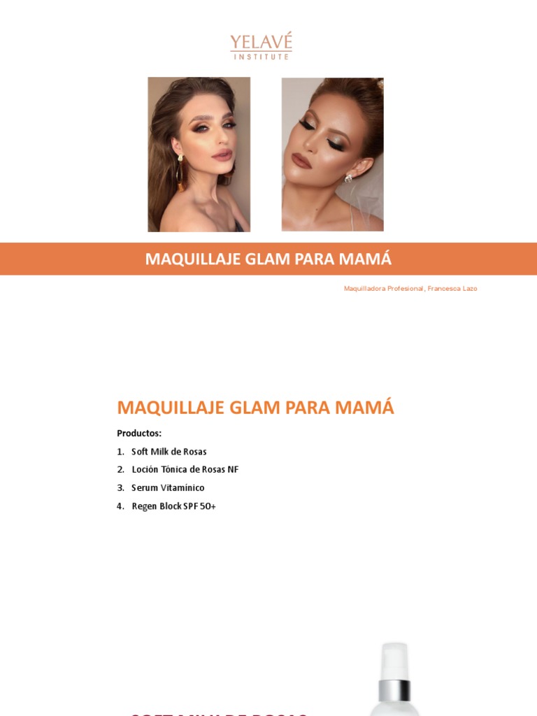 Maquillaje Glam para Mamá | PDF