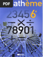 Nathan Transmath 6eme Prog 2016 | PDF