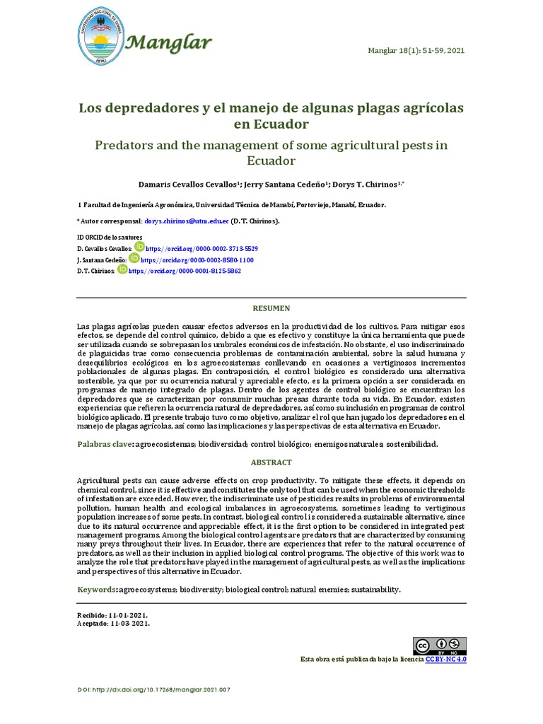 Icerya Purchasi | PDF | Control biológico de plagas | Coccinellidae
