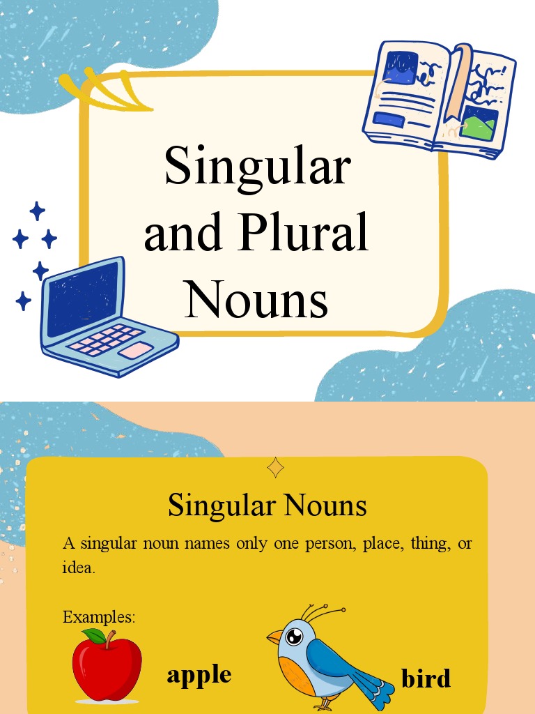 Singular and Plural Noun | PDF | Plural | Human Communication