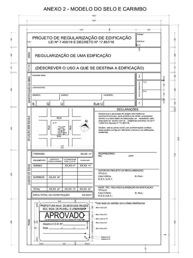 Modelo de Carimbo | PDF