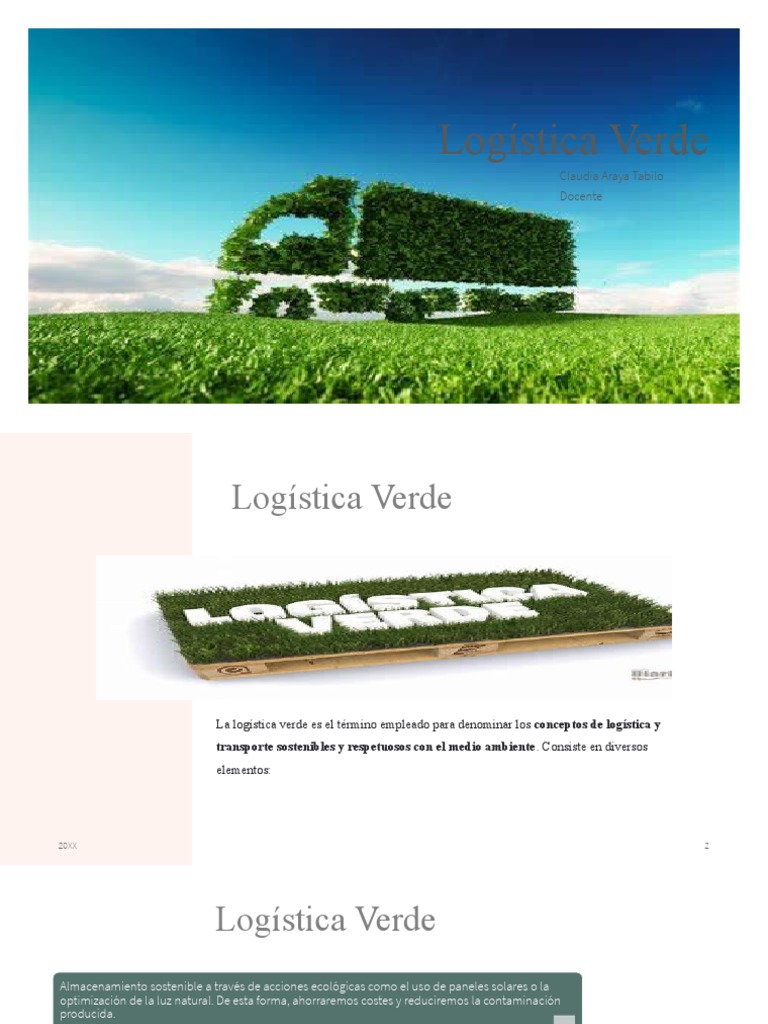 LogÃ Stica Verde 3 | PDF | Logística | Transporte