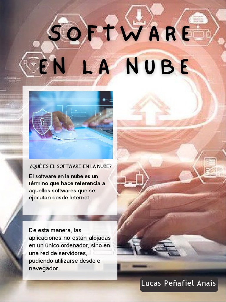 1 LUCAS PEÑAFIEL ANAIS SOFTWARE EN LA NUBE | PDF | Computación en la nube | Software como servicio
