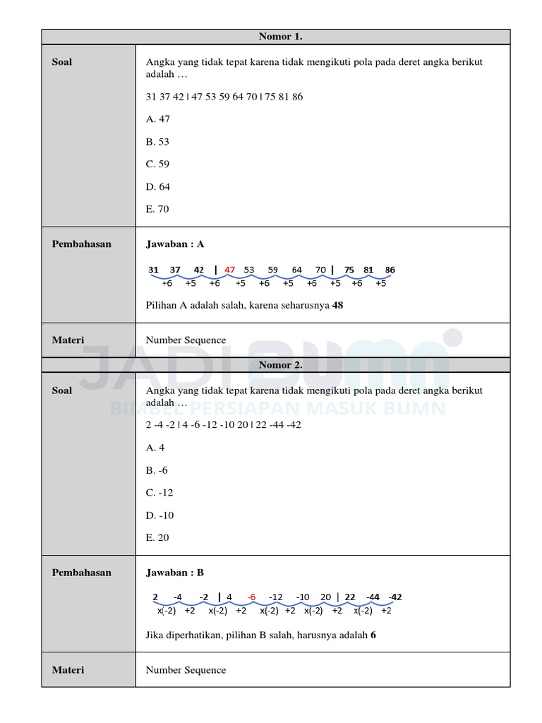 Bumn Number Sequence | PDF