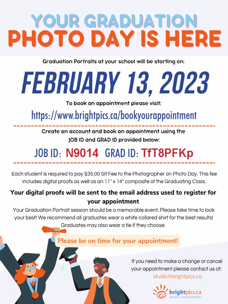 BP Grad Tomorrow Notice - Martingrove | PDF