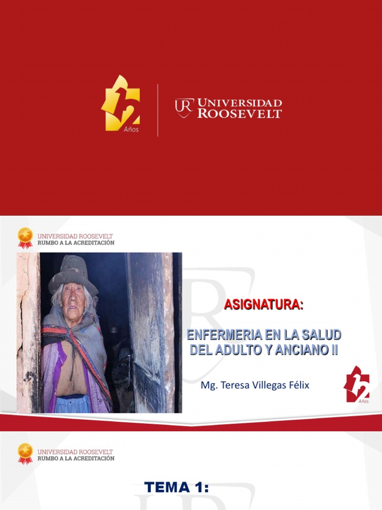 Clase N 1 - Teorias Del Envejecimiento | PDF | Envejecimiento | Vejez