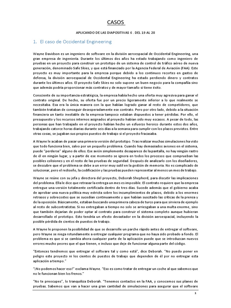 Dilema Ético en Proyecto Safe Skies | PDF | Software