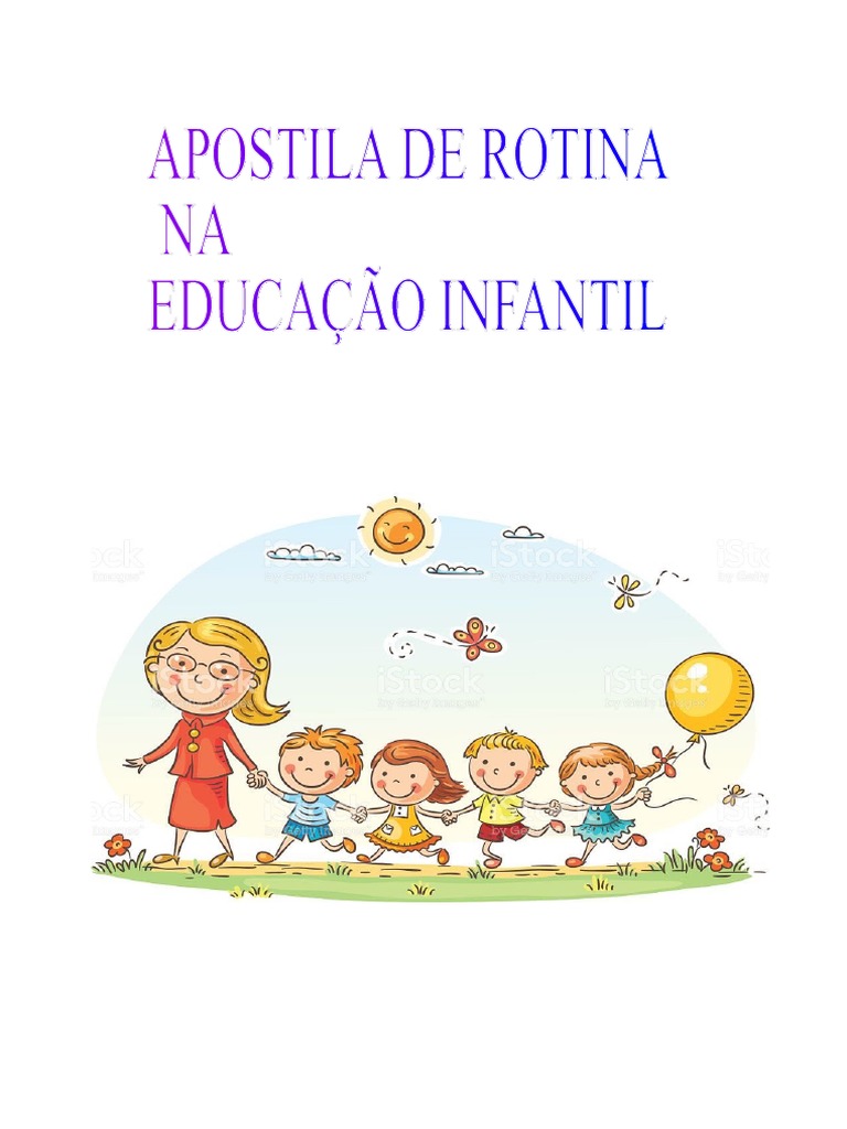 Rotina na Educação Infantil: Sugestões Práticas | PDF | Pré-escola ...