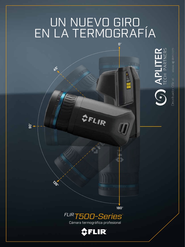 Camara Termografica FLIR T540 y FLIR T530 Catalogo | PDF | Vídeo | Bienes manufacturados