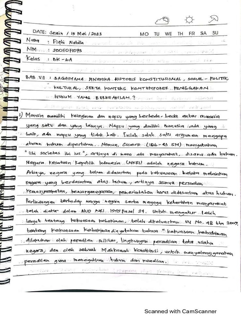 Fiqhi Nabilla Bk6a Resume Bab 7 Compressed | PDF