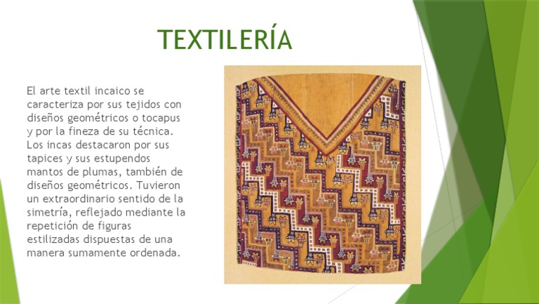 Arte Textil Incaico: Geometría y Simetría | PDF | Ciencias sociales