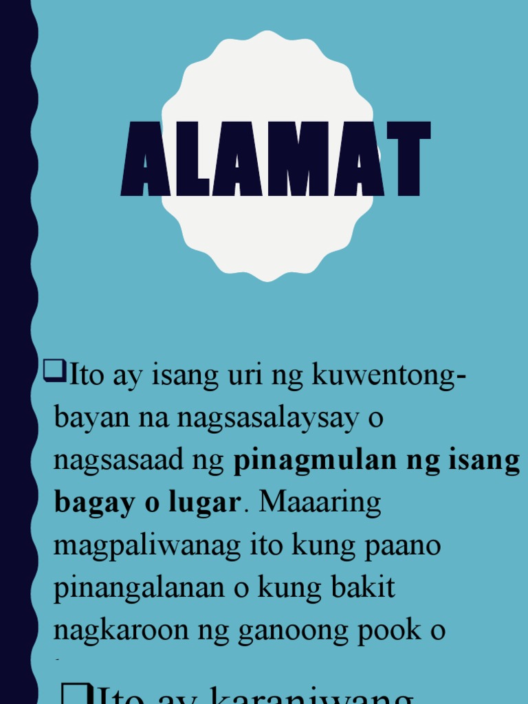 Alamat | PDF