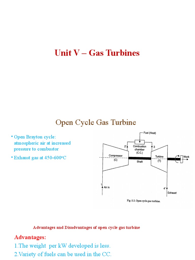Unit V - Gas Turbines | PDF | Gas Turbine | Alloy