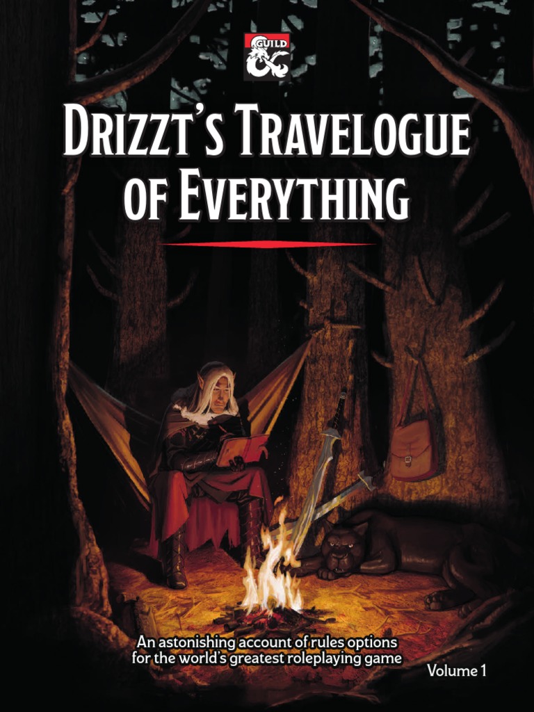 (DM's Guild) Drizzt's Travelogue of Everything Vol. 1 | PDF | Young Adult