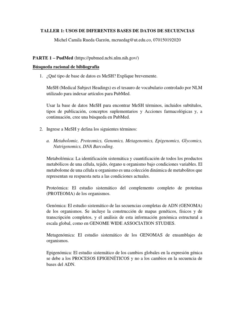 Bioinformatica | PDF | Adn | Gene