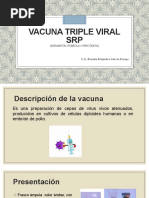 Vacuna Triple Viral (SRP) y Doble Viral (SR) Secretaría de Salud ...
