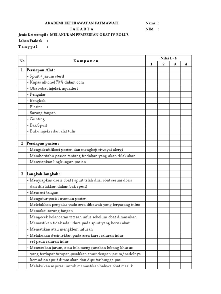 Daftar Tindakan Lab-1 | PDF